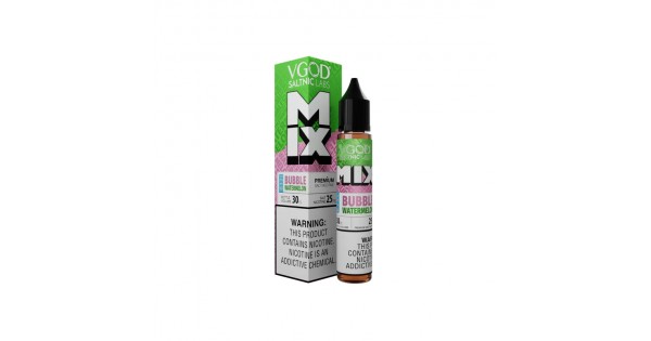 VGOD SaltNic - Bubble Watermelon Mix ICED (30ML) (Meyve Sakız Mentol)